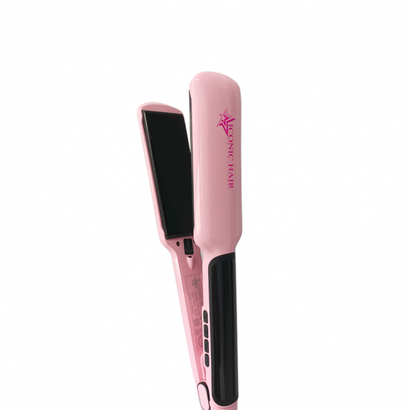 Утюжок титановые пластины Iconic Hair Розовый купить от производителя ...